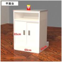China Retail Shops Metal Cashier Counter Table with Wire Promotion Rack and Suggested Picture for sale