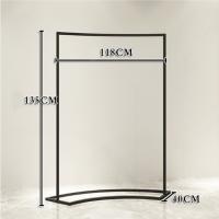 China Double-sided Supermarket Rack Clothes Standee Display Stand for Retail Clothing Shops for sale