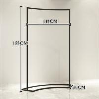 China Double-sided Supermarket Rack Clothes Standee Display Stand for Retail Clothing Shops for sale