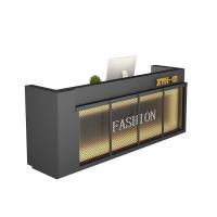 China Powder Coated LED Design Reception Desk for Hotel Furniture in Retailer Shops for sale