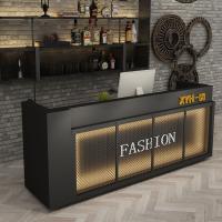 China Powder Coated LED Design Reception Desk for Hotel Furniture in Retailer Shops for sale