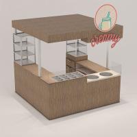 China Customized Modern Shop Display Design Counter Set for VSC One Stop Design Service for sale