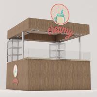 China Customized Modern Shop Display Design Counter Set for VSC One Stop Design Service for sale