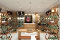 China Perfume Retail Shop Interior Design Store Fitting for Small Cosmetics Fashion Boutique for sale