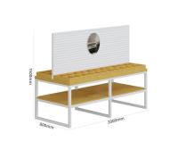 China Optional Jewelry Promotion Racks on Wooden Earring Display Stand for Supermarket for sale