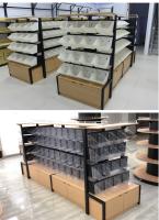 China 380kg Capacity Light Duty Supermarket Display Gondola Rack for Retail Display Fixtures for sale