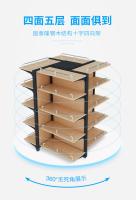 China Livingroom Furniture Wooden Store Shelves Display Racks Stand Metal Promotions Display for sale