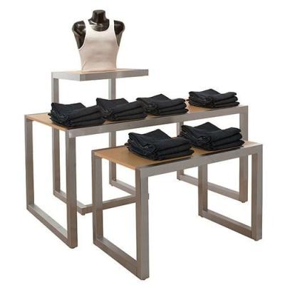 China High Capacity 380kg Nesting Tabletop Shop Fittings Display for Modern Garment Stores for sale