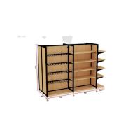 China Livingroom Furniture Metal Shelving Rack Display Stand for Retail Store Organization for sale