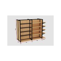 China Livingroom Furniture Metal Shelving Rack Display Stand for Retail Store Organization for sale