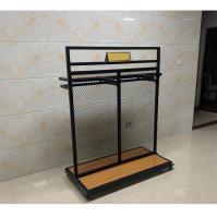 China Double-sided Garment Display Retail Clothes Display Racks for Retail Clothing Shops for sale