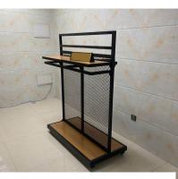China Double-sided Garment Display Retail Clothes Display Racks for Retail Clothing Shops for sale