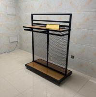 China Double-sided Garment Display Retail Clothes Display Racks for Retail Clothing Shops for sale