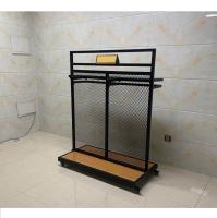 China Double-sided Garment Display Retail Clothes Display Racks for Retail Clothing Shops for sale