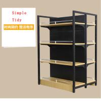 China Supermarket Rack Display Stand with LED Light and Clear Acrylic Advertising Light Boxes for sale