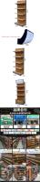 China Supermarket Rack Display Rack with LED Signage Box Home Furniture Sofa Set Function for sale