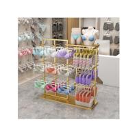 China Golden Bra Hangers Rack The Ideal Solution for Displaying Underwear in Your Livingroom for sale