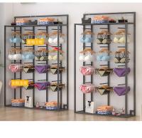 China Women's Underwear Clothing Shop Shelves Design Display Rack for Bikini and Swimwear for sale