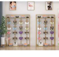 China Women's Underwear Clothing Shop Shelves Design Display Rack for Bikini and Swimwear for sale