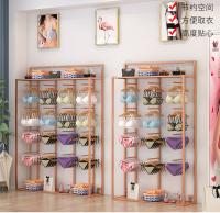 China Women's Underwear Clothing Shop Shelves Design Display Rack for Bikini and Swimwear for sale