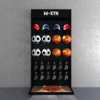 China Double-sided MDF Sports Merchandise Free Standing Display Wall Unit for Sports Stores for sale