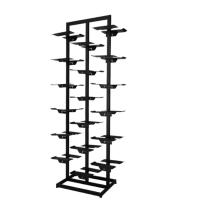 China Eco-friendly Customized Shoe Rack for Middle Island Hanging Display in Clothing Store for sale