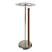 China Regular Size Belt Stand Display Hanging Leather Belt Display Rack in Custom Colors for sale