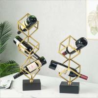 China Stainless Steel Wine Display Stand for LED Liquor Bottle Promotion at Store Display for sale