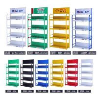 China Displaying Wiper Display Rack Heavy Duty Free Standing Showcase for Engine Oil Display for sale
