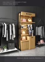 China Wooden Display Shelf Rack for Display of Products in Supermarket and Stores for sale