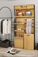 China Wooden Display Shelf Rack for Display of Products in Supermarket and Stores for sale