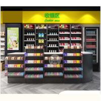 China Retail Checkout Counter with Displaying Wiper Display Rack and Cold-rolled Sheet for sale