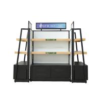 China Veneer Cosmetic Retail Shelf Gondola Shelving for Simple and Beautiful Display for sale