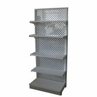 China Supermarket Gondola Shelving Heavy Duty Metal Racks for Displaying Wiper Display Rack for sale