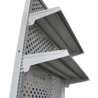 China Supermarket Gondola Shelving Heavy Duty Metal Racks for Displaying Wiper Display Rack for sale