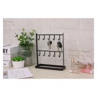 China Customized Material Keychain Earrings Holder Stand Display for Jewelry Metal for sale