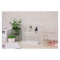 China Customized Material Keychain Earrings Holder Stand Display for Jewelry Metal for sale