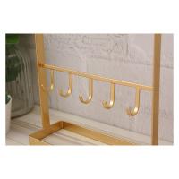China Customized Material Keychain Earrings Holder Stand Display for Jewelry Metal for sale