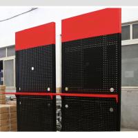 China Metal Pegboard Wall Organizer for Retail Shops Commercial Sectional Display Furniture for sale