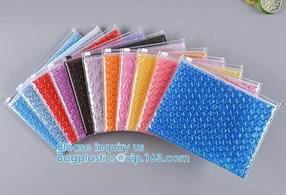 buy Slider Zipper Biodegradable Bubble Out Pouch Envelopes Protective Wrap Bags For Mail & Storage Bubble Mailers online manufacturer