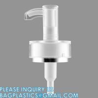 China Shampoo Pump Bottle, Luxury Silver Cosmetic Packaging Face Cream Serum Essence Lotion Dispenser Pump Bottle for sale