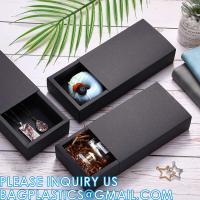 China Rectangle Drawer Kraft Boxes Small Cardboard Present Packaging Boxes For Party Favor Treats, Candy And Jewelry Crafts for sale