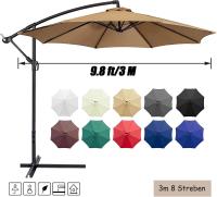 China Patio Umbrella, Yard Umbrella Push Button Tilt Crank, Terrace Garden Restaurant Patio Parasol Outdoor Umbrella for sale