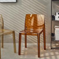 China Modern Dining Side Chair, Flash Furniture Phantom Series Transparent Stacking Side Chair for sale