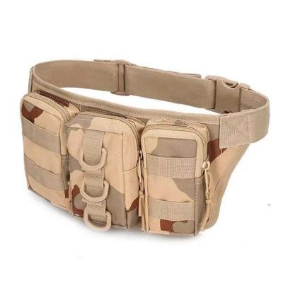 China ornaments Camouflage Waist Bag Utility Belt with Water Bottle Holder Hiking Mountaineering Camping Riding Fish for sale