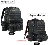 China ornaments Backpack, Tactical, Large Molle Assault Pack ornaments Tactical Army Camping Hiking Trekking for sale