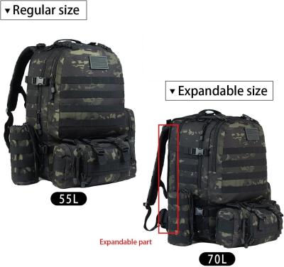 China ornaments Backpack, Tactical, Large Molle Assault Pack ornaments Tactical Army Camping Hiking Trekking for sale