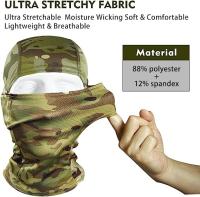 China Outdoor Camouflage Tactical Mask Scarf ornaments Camo Face Mask Bandana Balaclava Hood Headwear Men Women Tactical for sale
