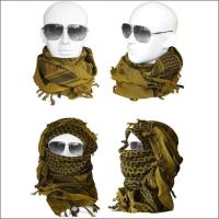 China Shemagh Tactical Desert ornaments Head Scarf Motorcycle Face Mask Biker Arab Wrap Summer Keffiyeh Cover Scarves for sale