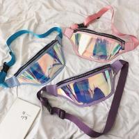 China Fashion Laser Waist Bag Transparent All-Match Bag New Waist Bag Ins Women'S Messenger Bag Sports Bag for sale